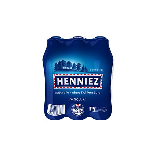 HENNIEZ PET : l'eau naturelle, légère ou pétillante