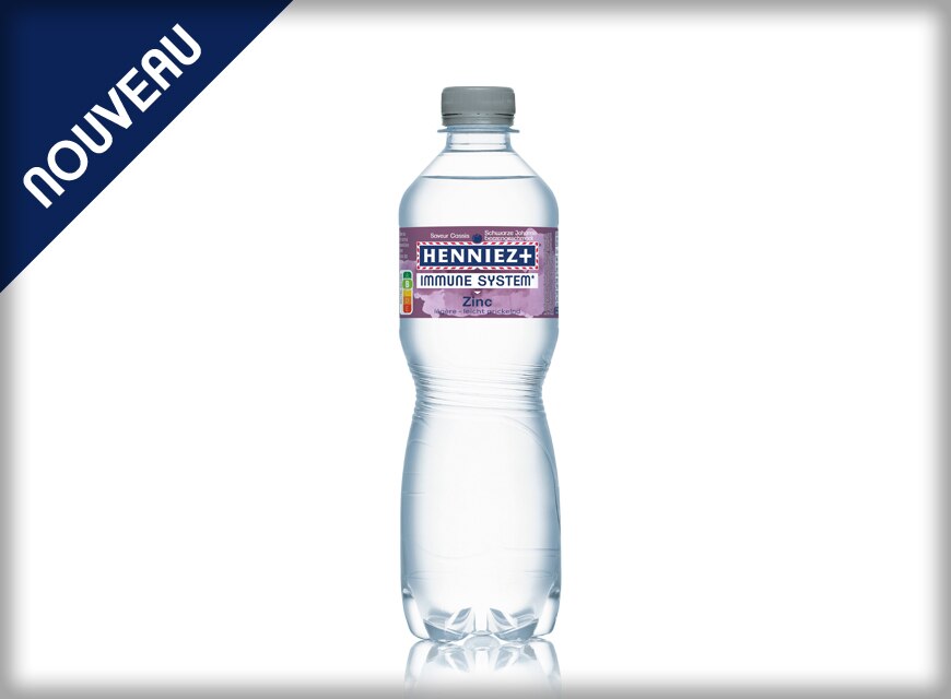 L'eau minérale naturelle et des boissons aromatisées : HENNIEZ